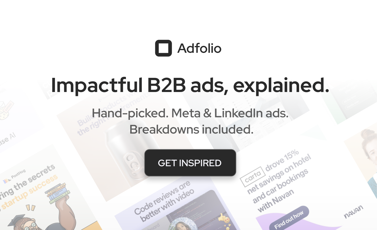 Impactful B2B ads, explained — Adfolio